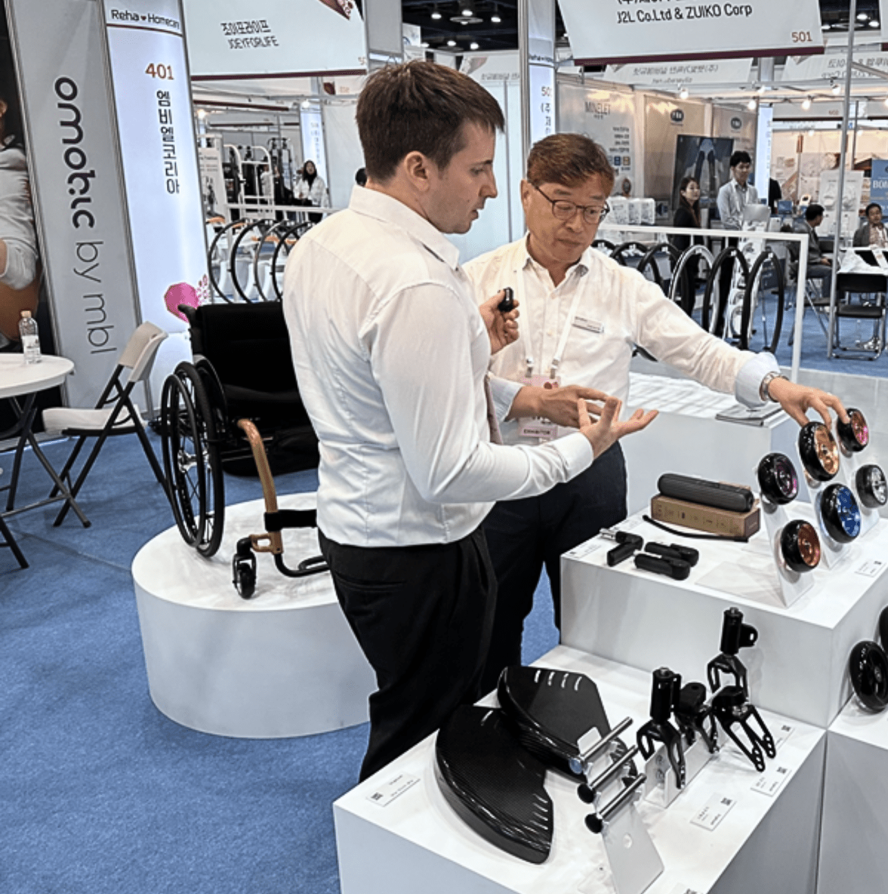 The Omobic brand at the exhibition in South Korea | MBL news